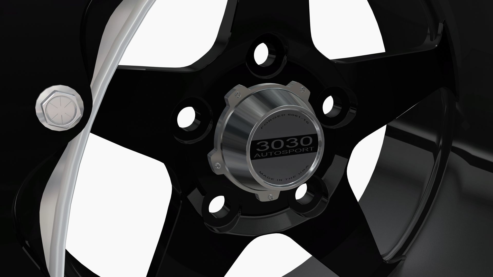 3D model 3030 Autosport Launch drag wheel VR / AR / low-poly | CGTrader