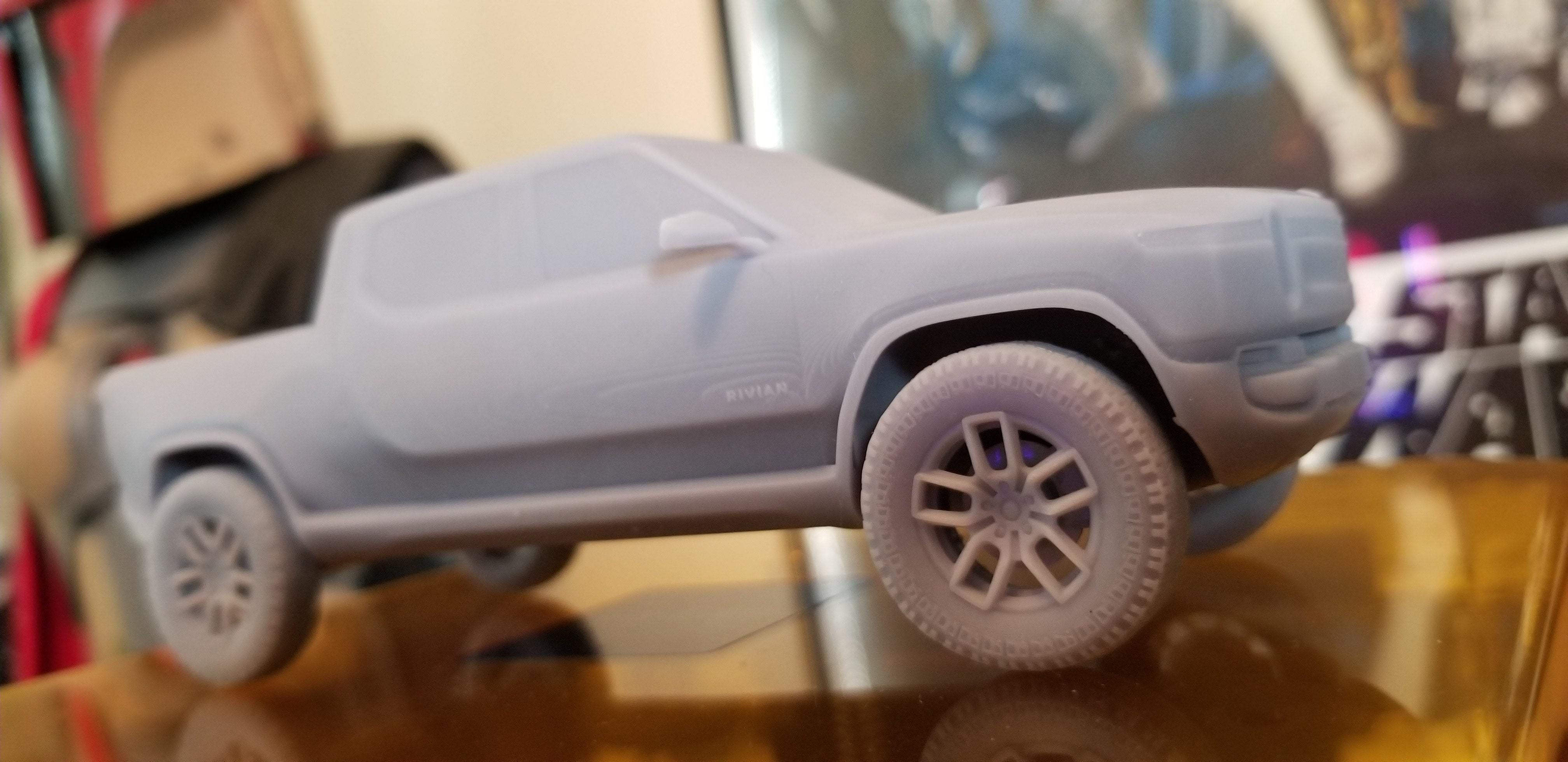Rivian R1T STL 3D print Model 3D model 3D printable | CGTrader