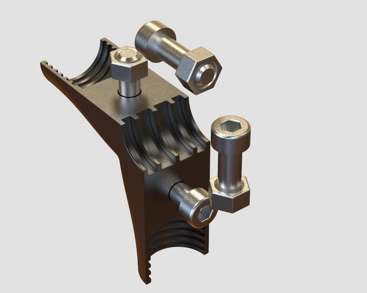 360 Pipe Joint 3D model 3D printable | CGTrader