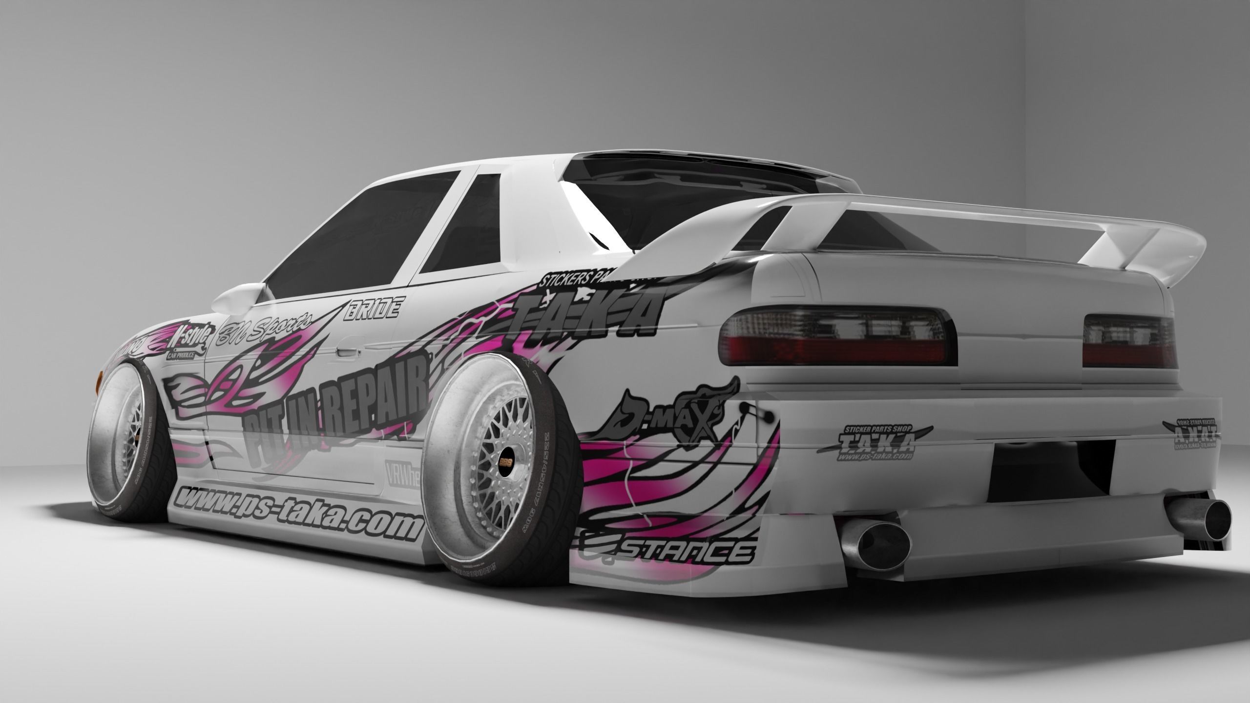 Nissan Silvia S13 BNSport 3D model | CGTrader