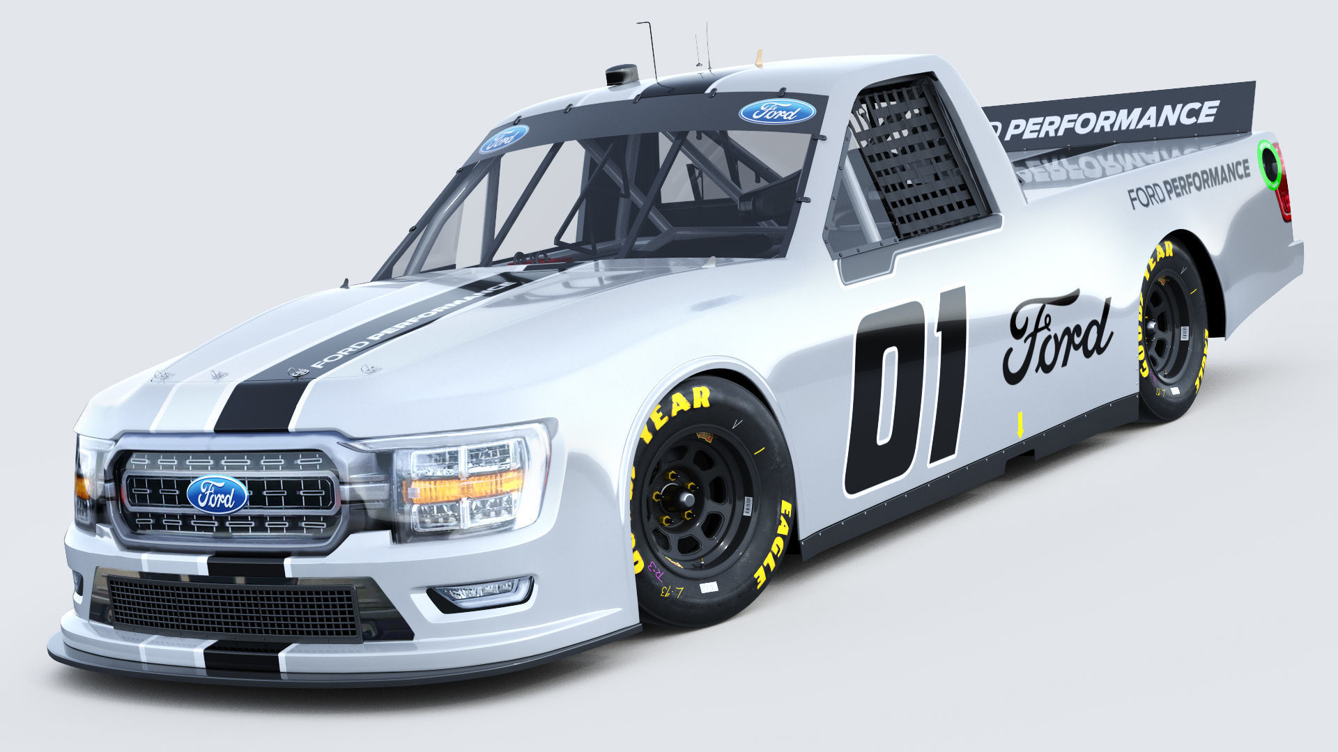 Ford F 150 Nascar Trucks 2022 Update template 3D model | CGTrader