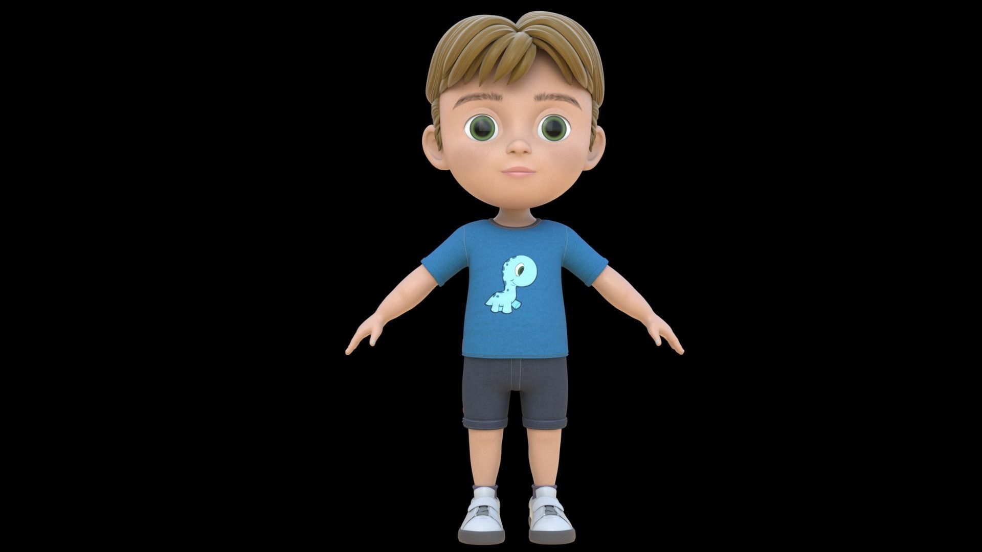 julian cartoon character Model 3D model 3D model | CGTrader