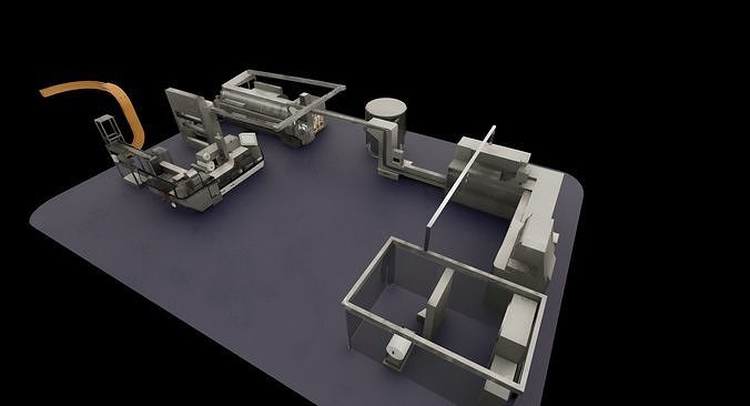 M5 GDX6 cigar processing sets 3D model | CGTrader