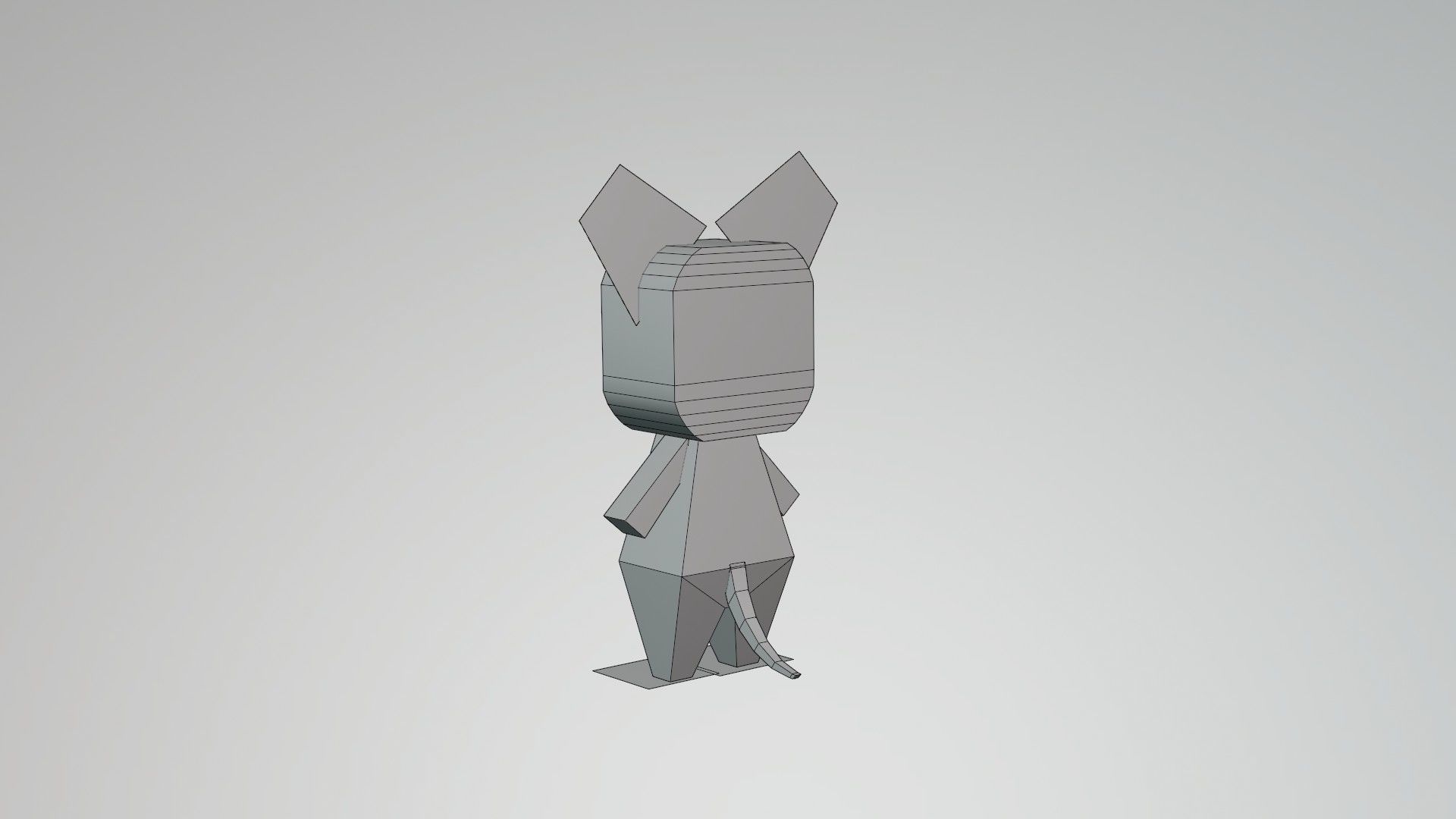 3D model The Cat - Mi gato - meme VR / AR / low-poly | CGTrader
