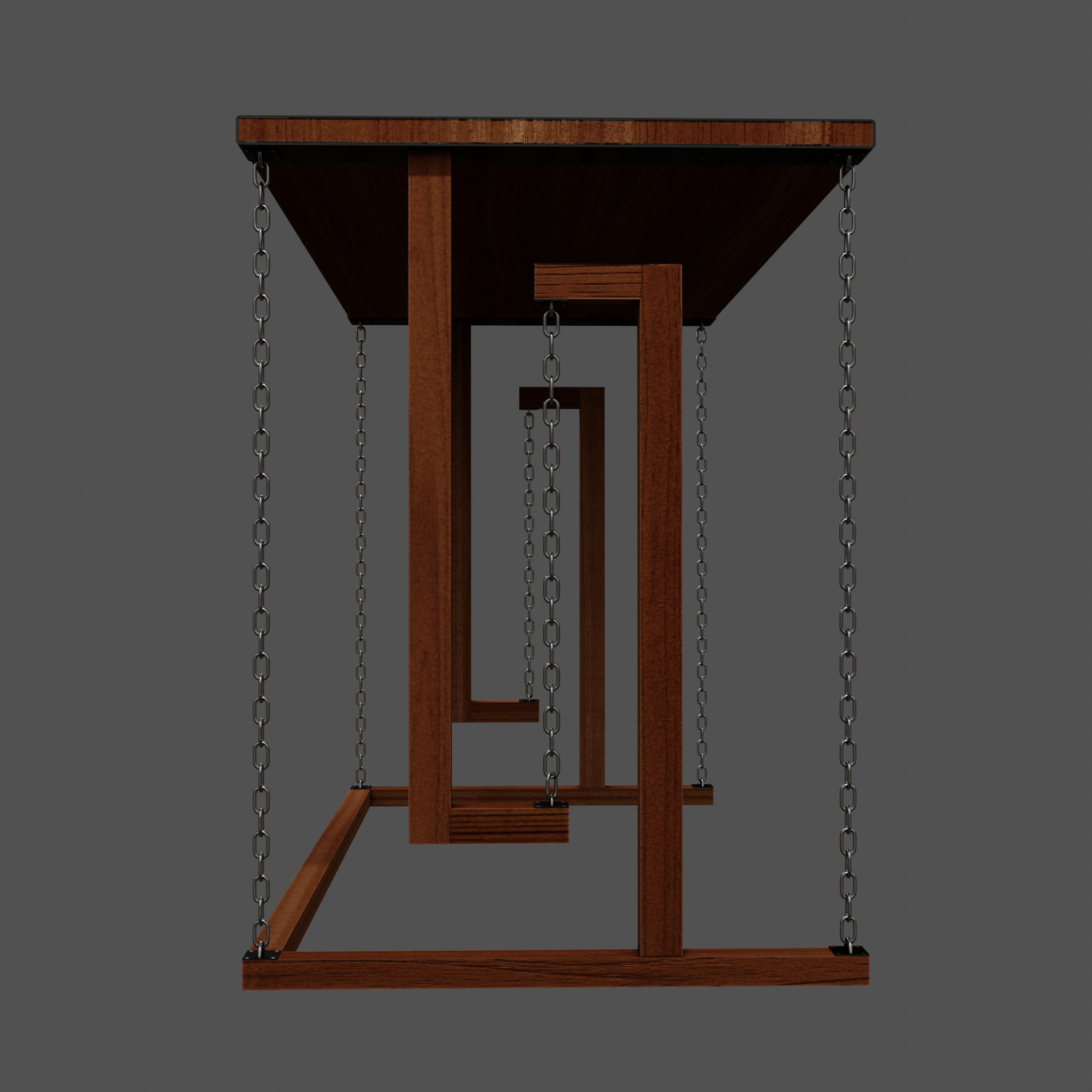 Table Levitating 3D model | CGTrader