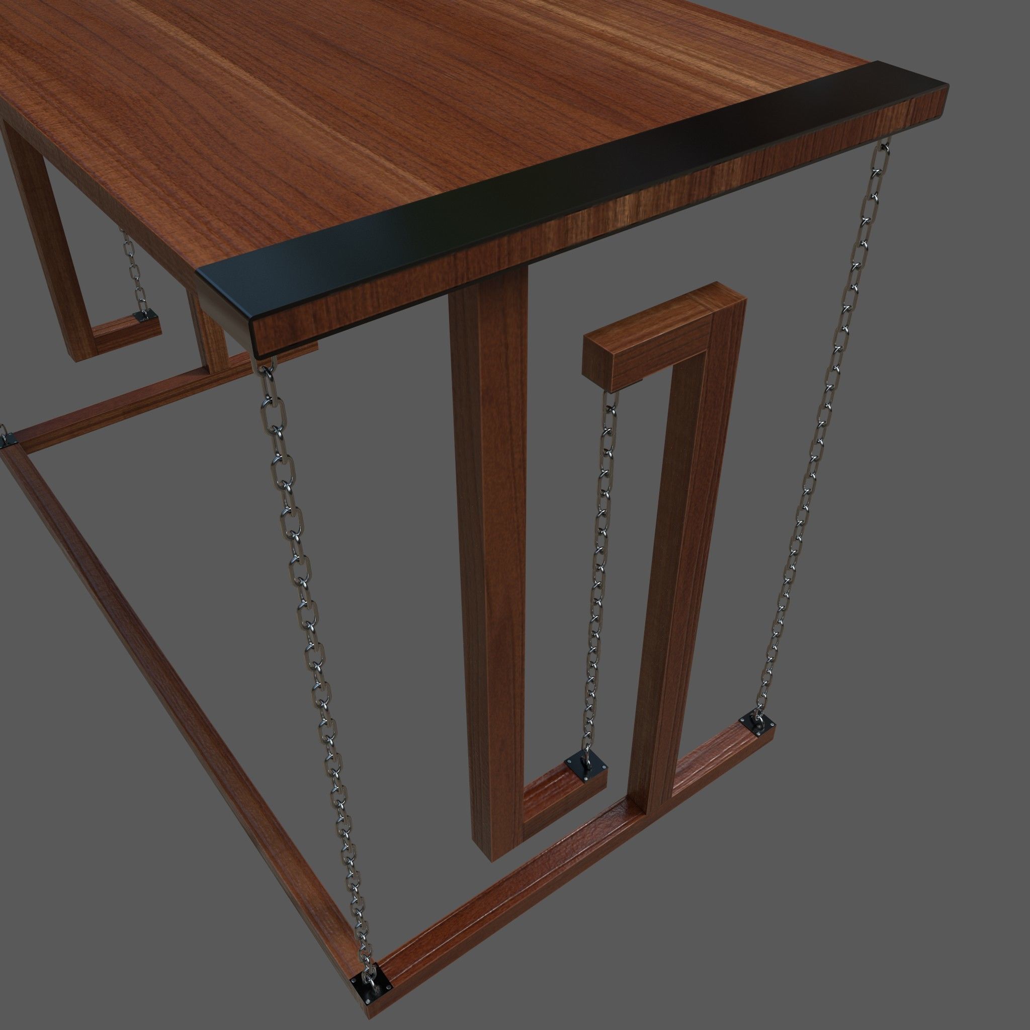 Table Levitating 3D model | CGTrader