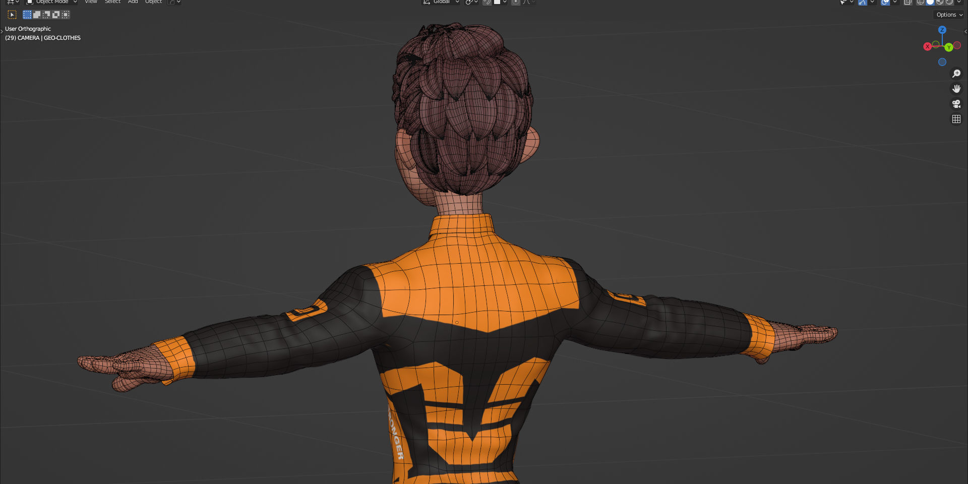 Rigged F1 Male Driver using BlenRig 6 Addon in Blender 3 3D model ...