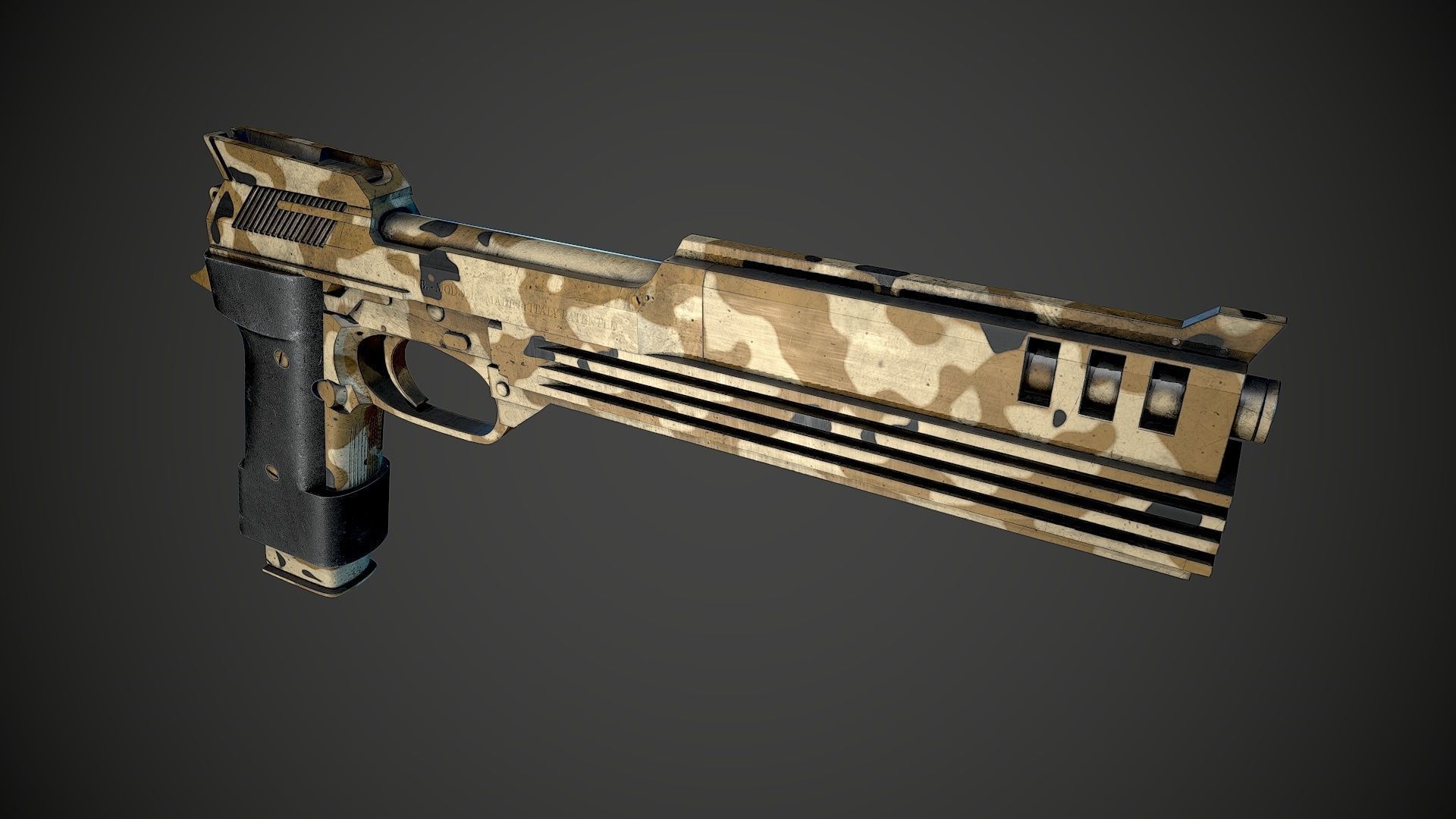 Beretta 93R 3D model | CGTrader