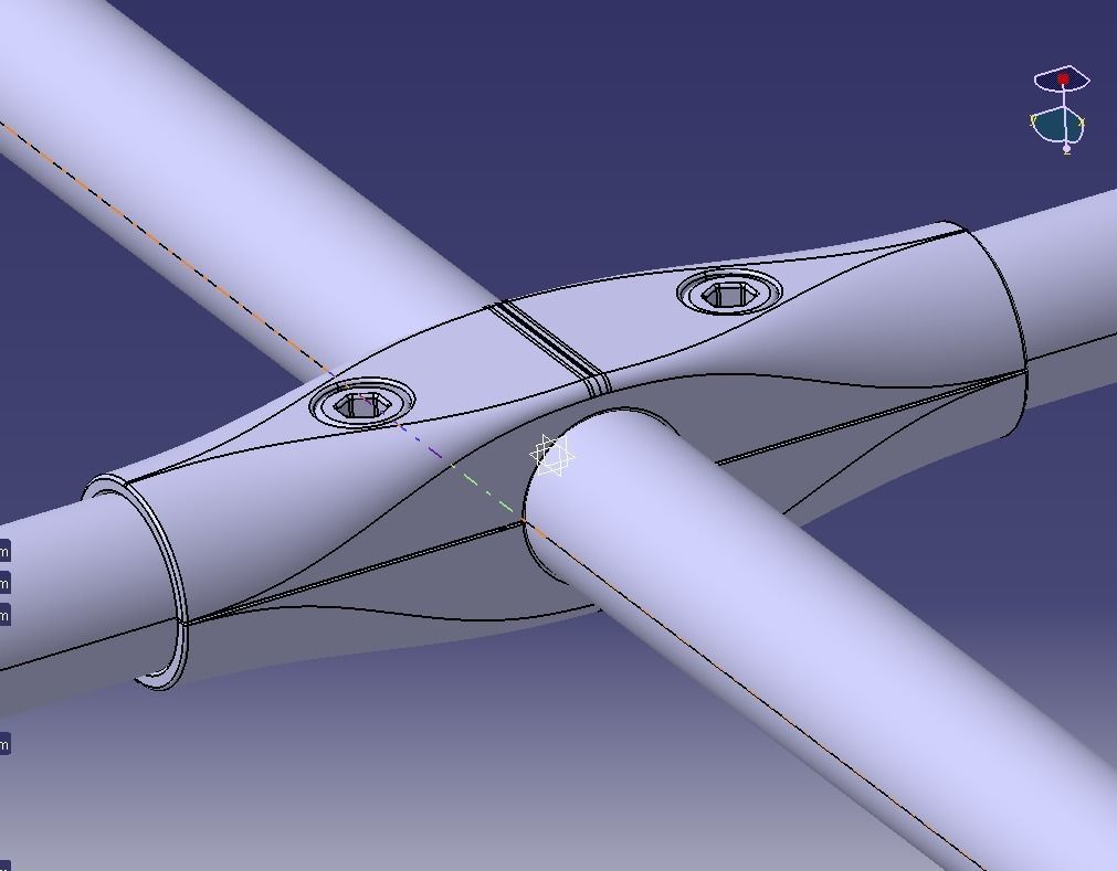 Cross Joint 3D model 3D printable | CGTrader