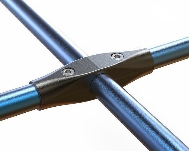 Cross Joint 3D model 3D printable | CGTrader