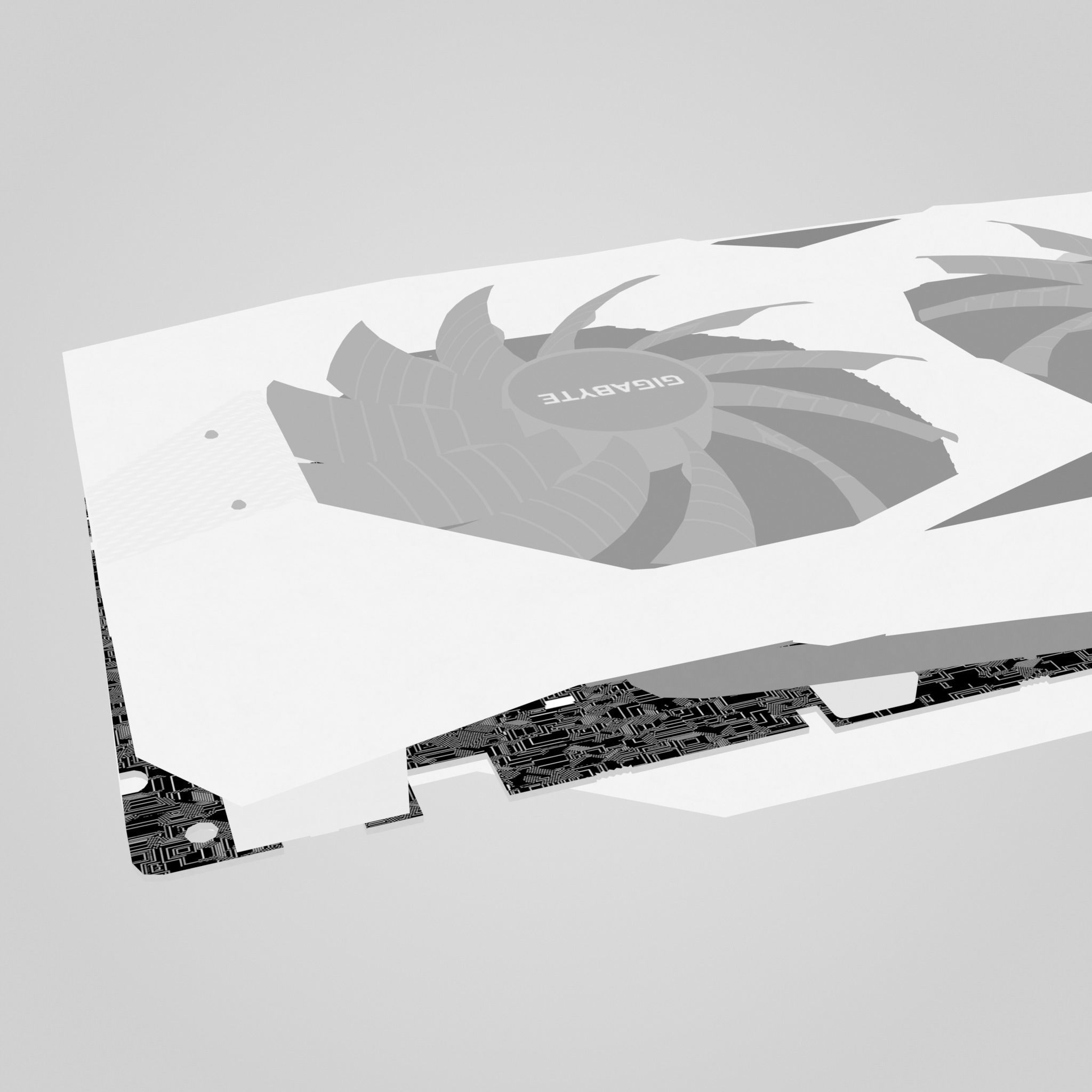 3D model GPU Nvidia RTX 2060 VR / AR / low-poly | CGTrader