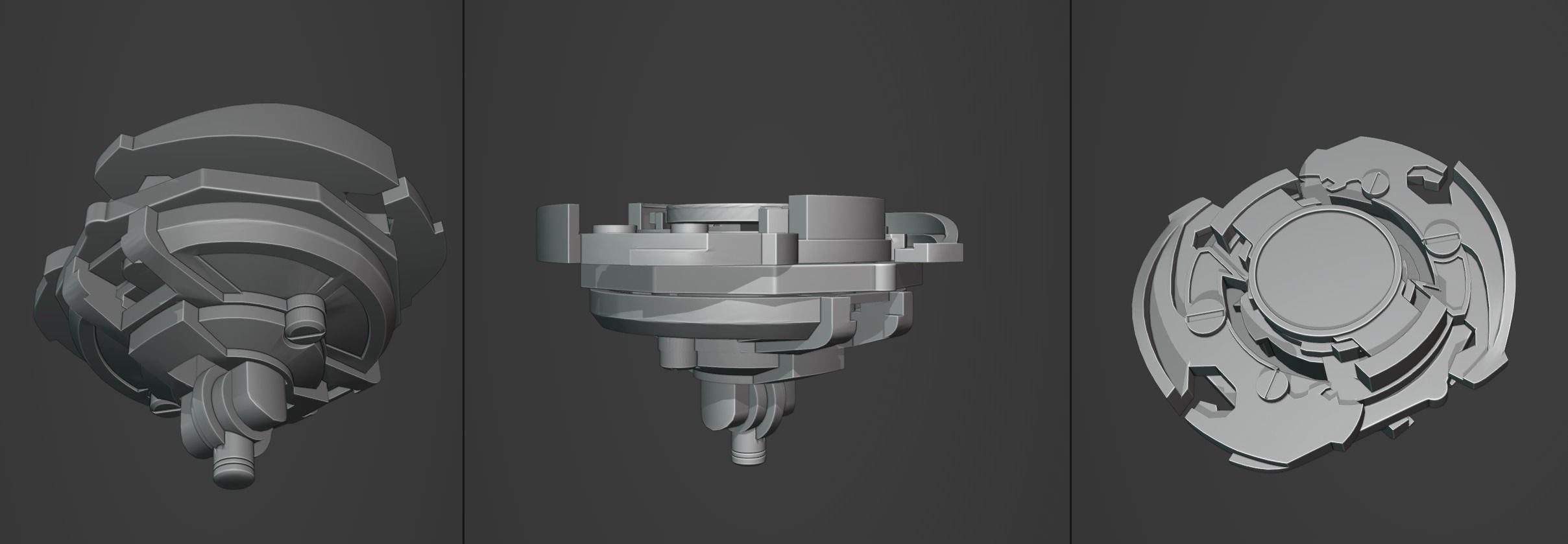 Beyblade - pre supported ctb file 3D model 3D printable | CGTrader