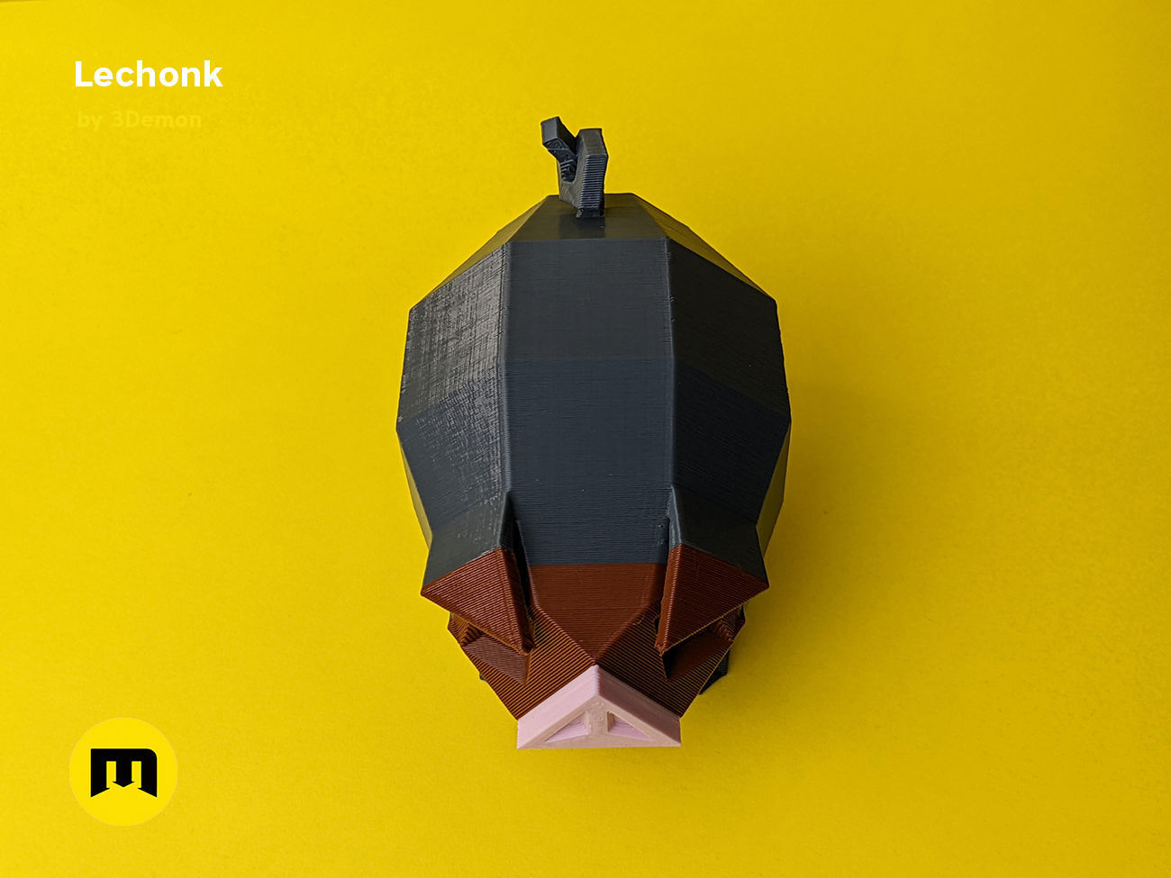 Lechonk Low Poly Pokemon free 3D model 3D printable | CGTrader