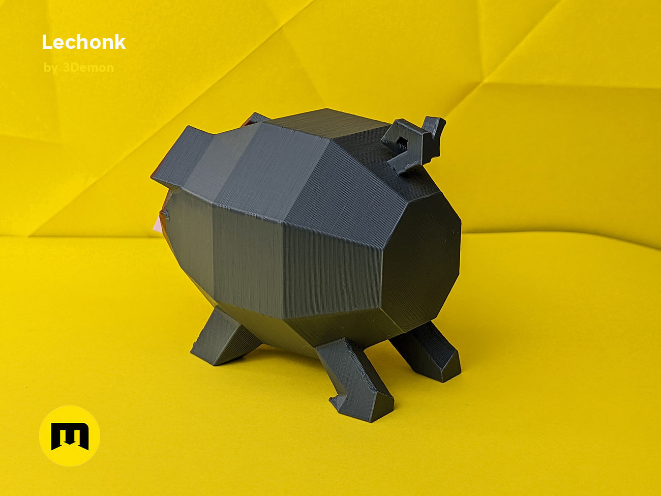 Lechonk Low Poly Pokemon free 3D model 3D printable | CGTrader