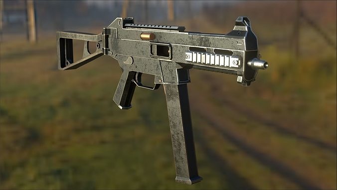 3D model UMP anim riged model VR / AR / low-poly | CGTrader