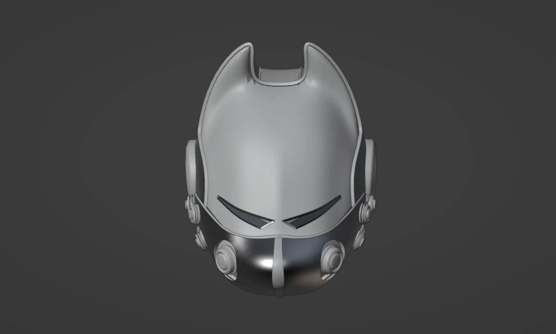 3D model Sci-Fi Helmet Cyberpunk Dog 3D Model VR / AR / low-poly | CGTrader