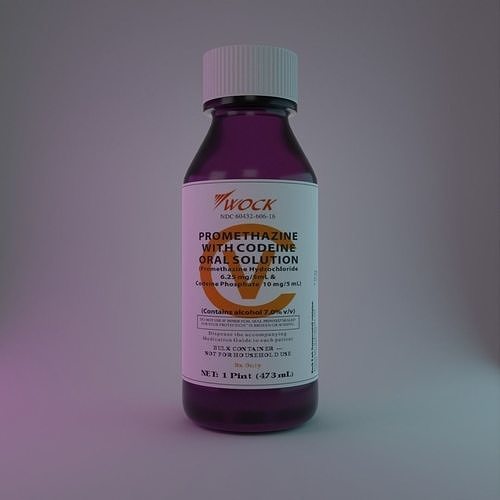 3D model Lean bottle wockhardt low poly model VR / AR / low-poly | CGTrader