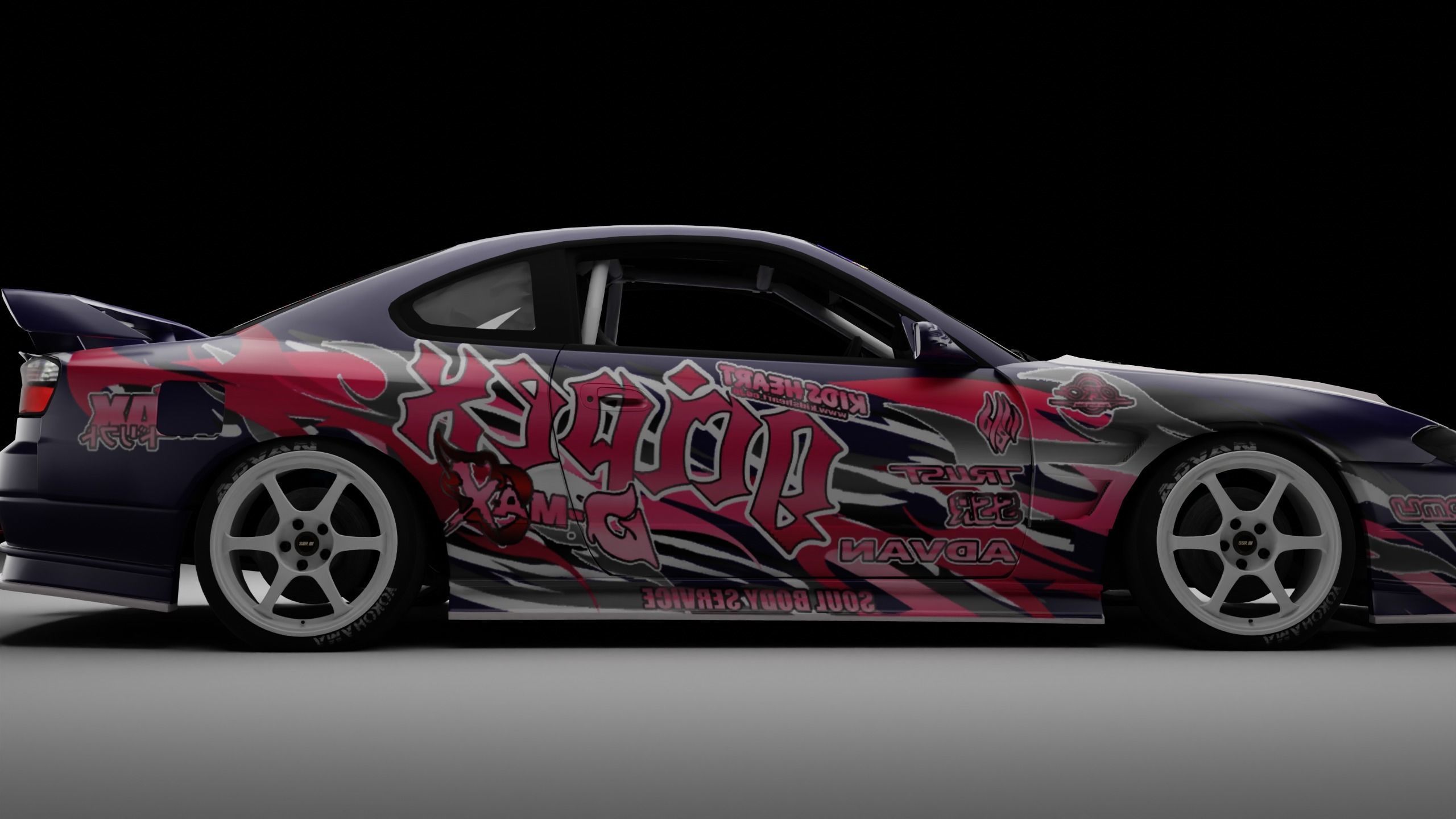 Nissan Silvia S15 Dmax Gripex Garage 3D model animated | CGTrader