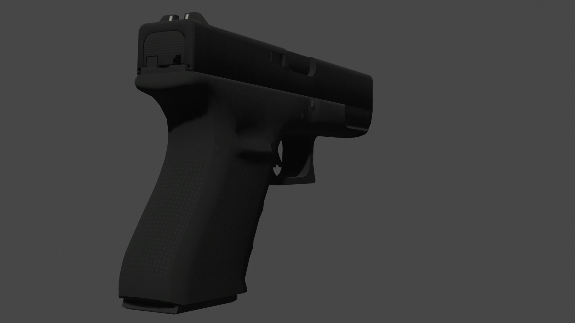 glock gun 3D model | CGTrader