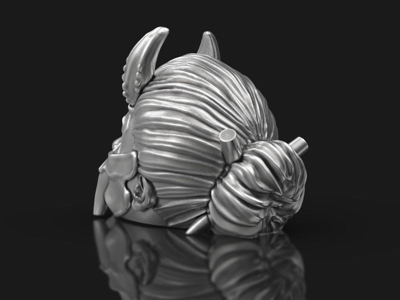 The Japanese demon head 3d model for 3d printing 3D print model 3D ...