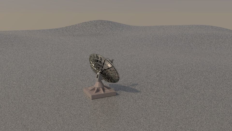 A Radar 3D model | CGTrader