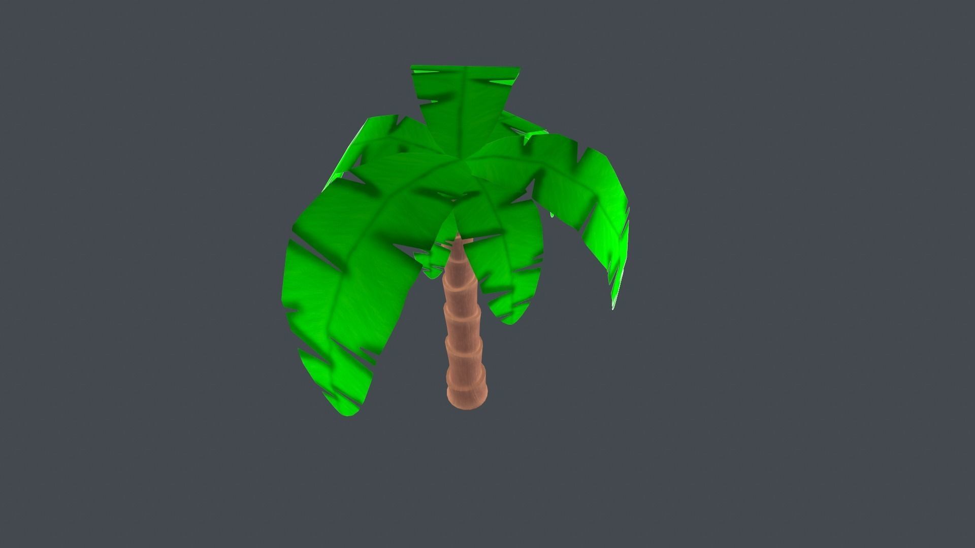 Stylized Palm Tree free 3D model | CGTrader