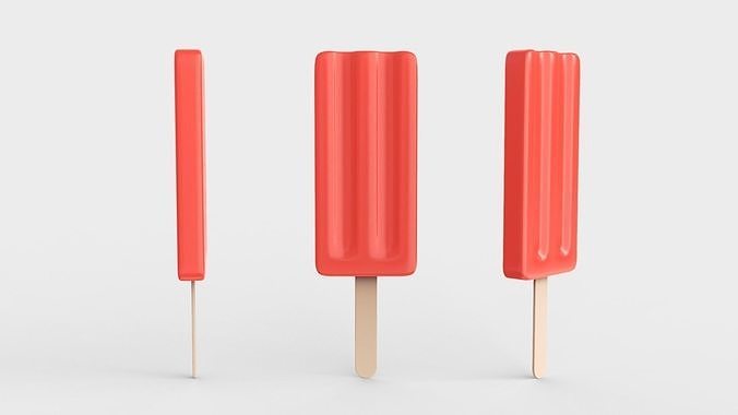 Ice Pop 3D model | CGTrader