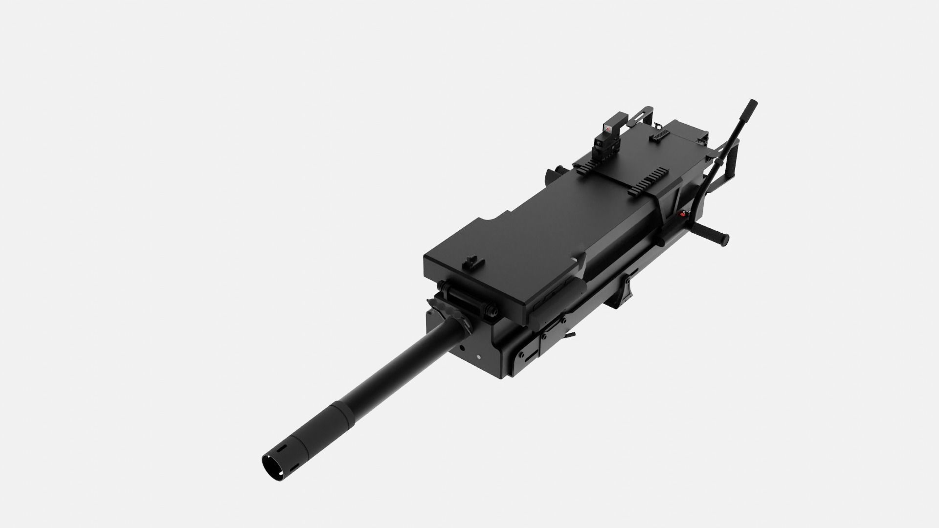 Heckler and Koch GMG Grenade Machine Gun 3D model | CGTrader