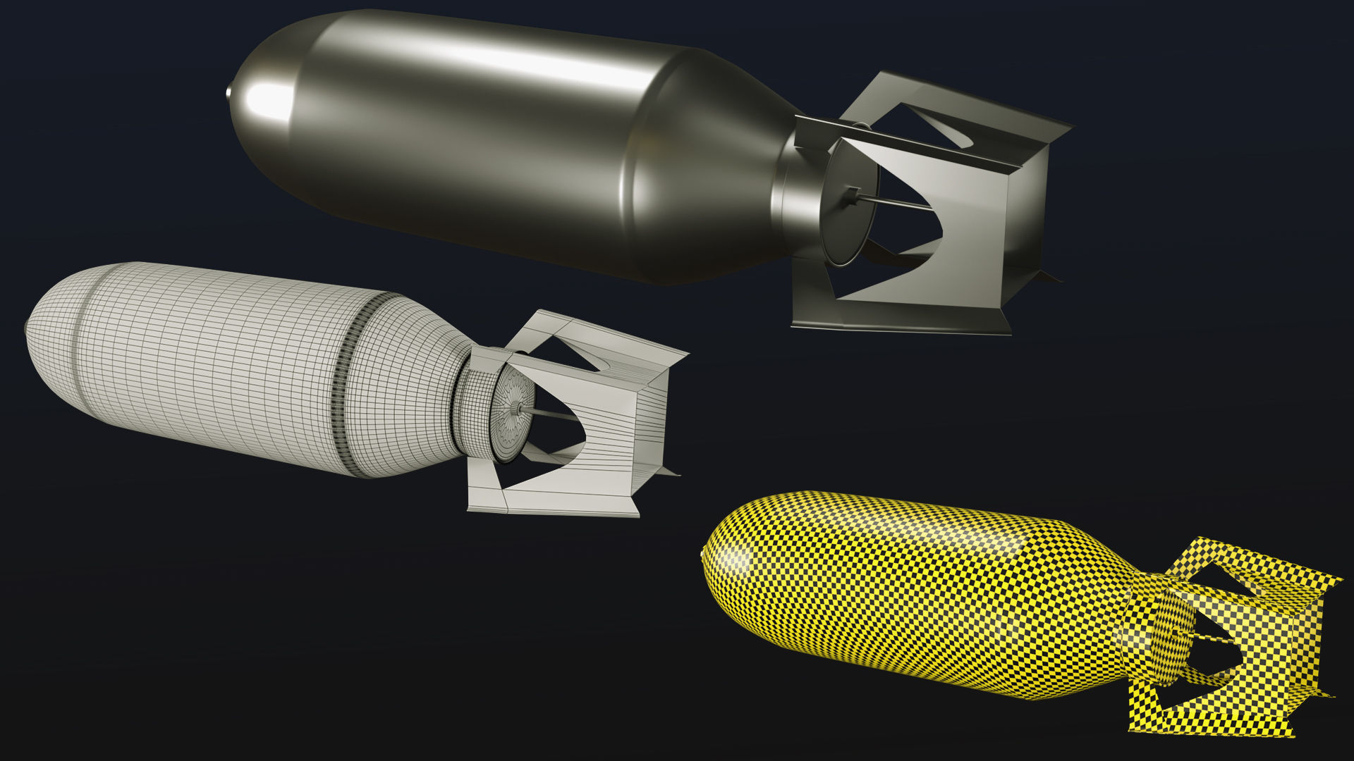 3D model rocket pack - VOL 01 VR / AR / low-poly | CGTrader