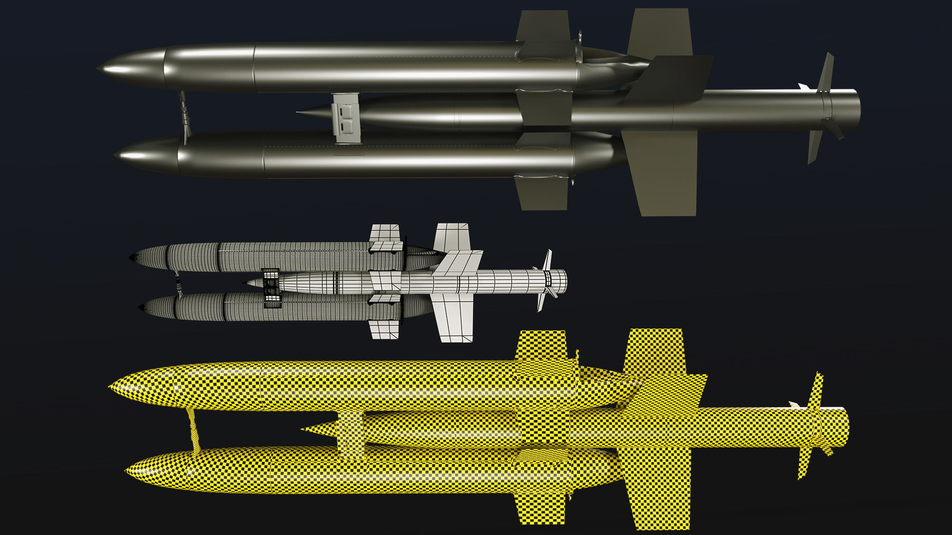 3D model rocket pack - VOL 01 VR / AR / low-poly | CGTrader