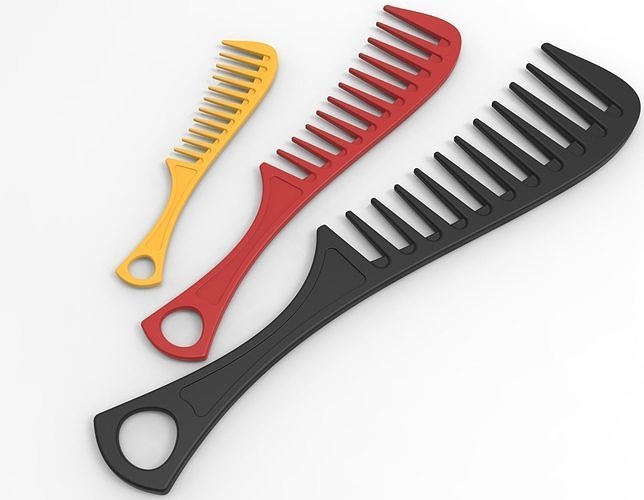 Hair Comb 3D model | CGTrader