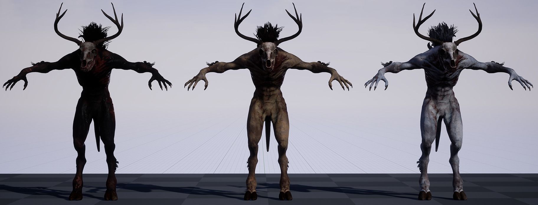 3D model Wendigo VR / AR / low-poly | CGTrader