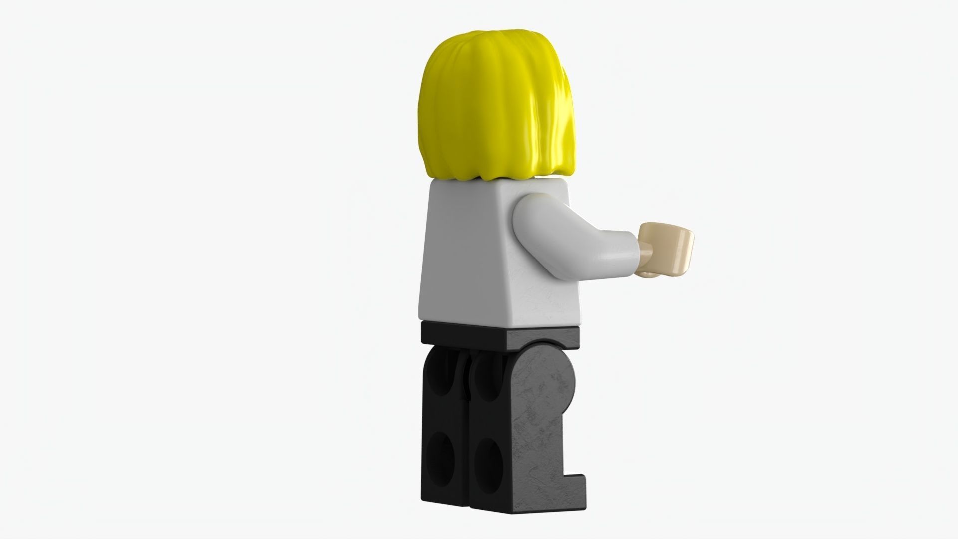 Lego Rachel Minifigure 3D model | CGTrader