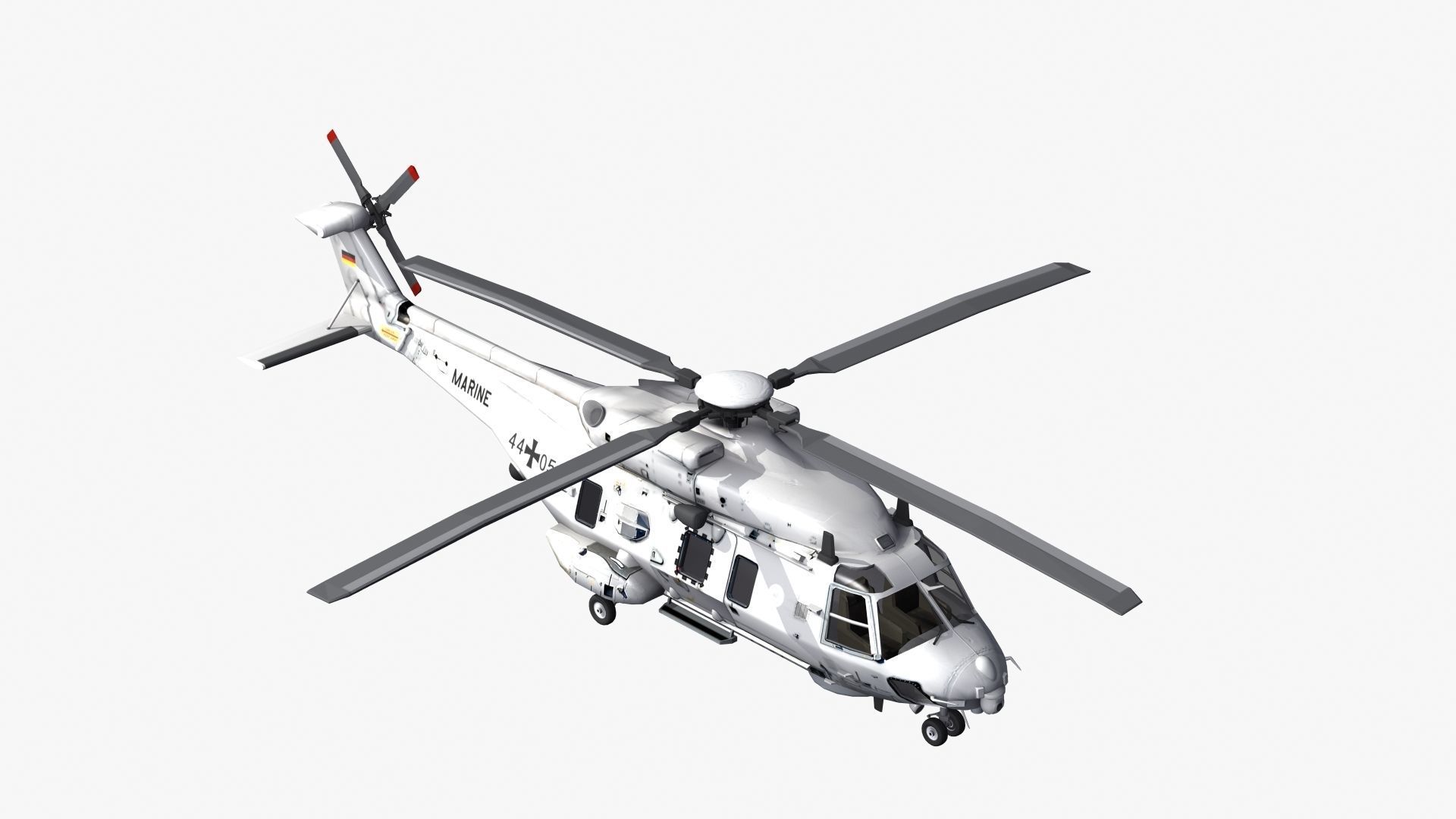 NH90 Helicopter NFH 3D model | CGTrader