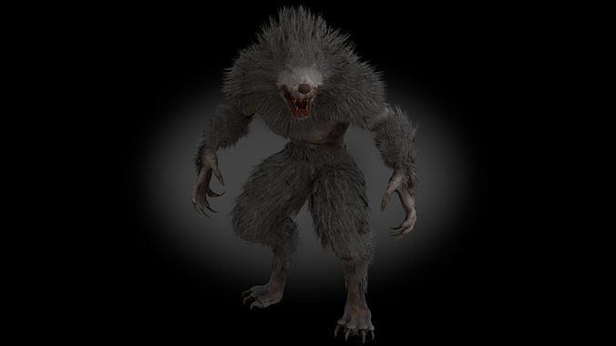 3D model Werewolf VR / AR / low-poly | CGTrader