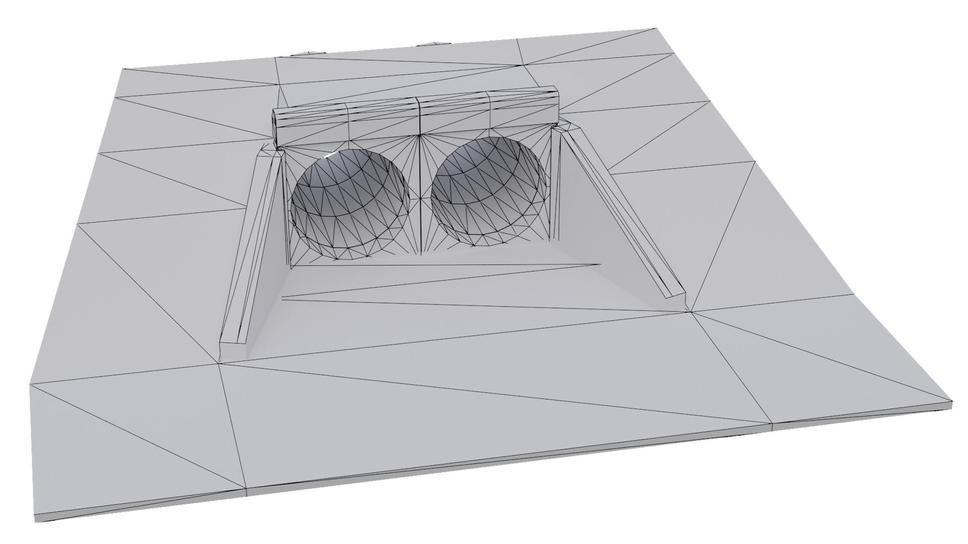 3D model Road concrete culverts set VR / AR / low-poly | CGTrader