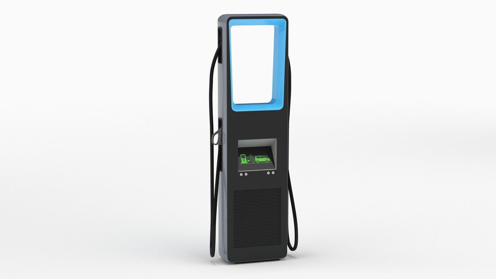 Efacec HV160 High Speed Electric Car Charging Station 3D model | CGTrader