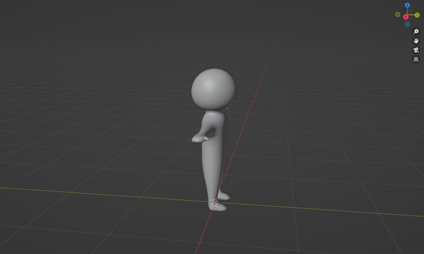 3D model Lowpoly Stickman 3D Model person VR / AR / low-poly | CGTrader