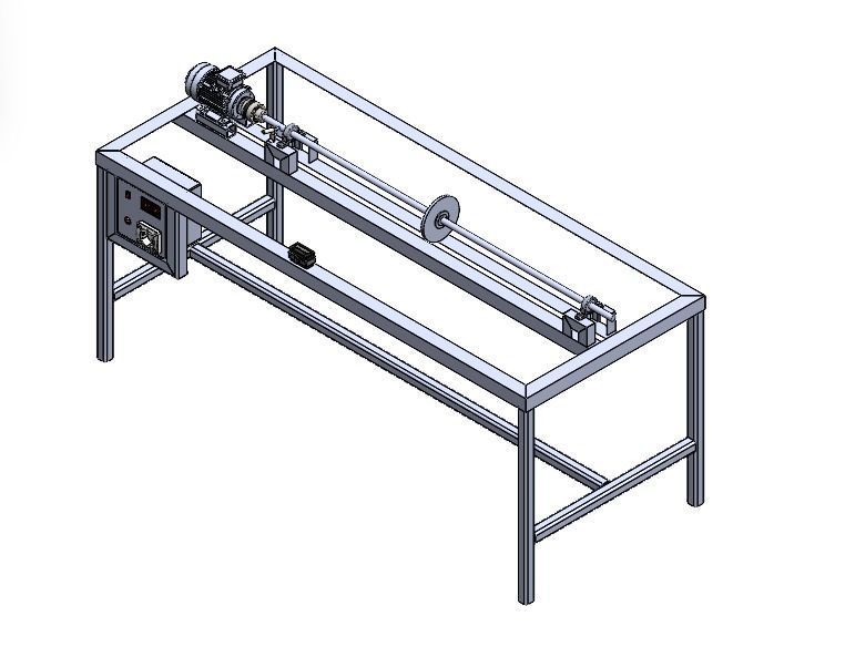 Torsion Testing Machine 3D model 3D printable | CGTrader