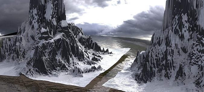 Mount Olympus mountain 2 3D model | CGTrader