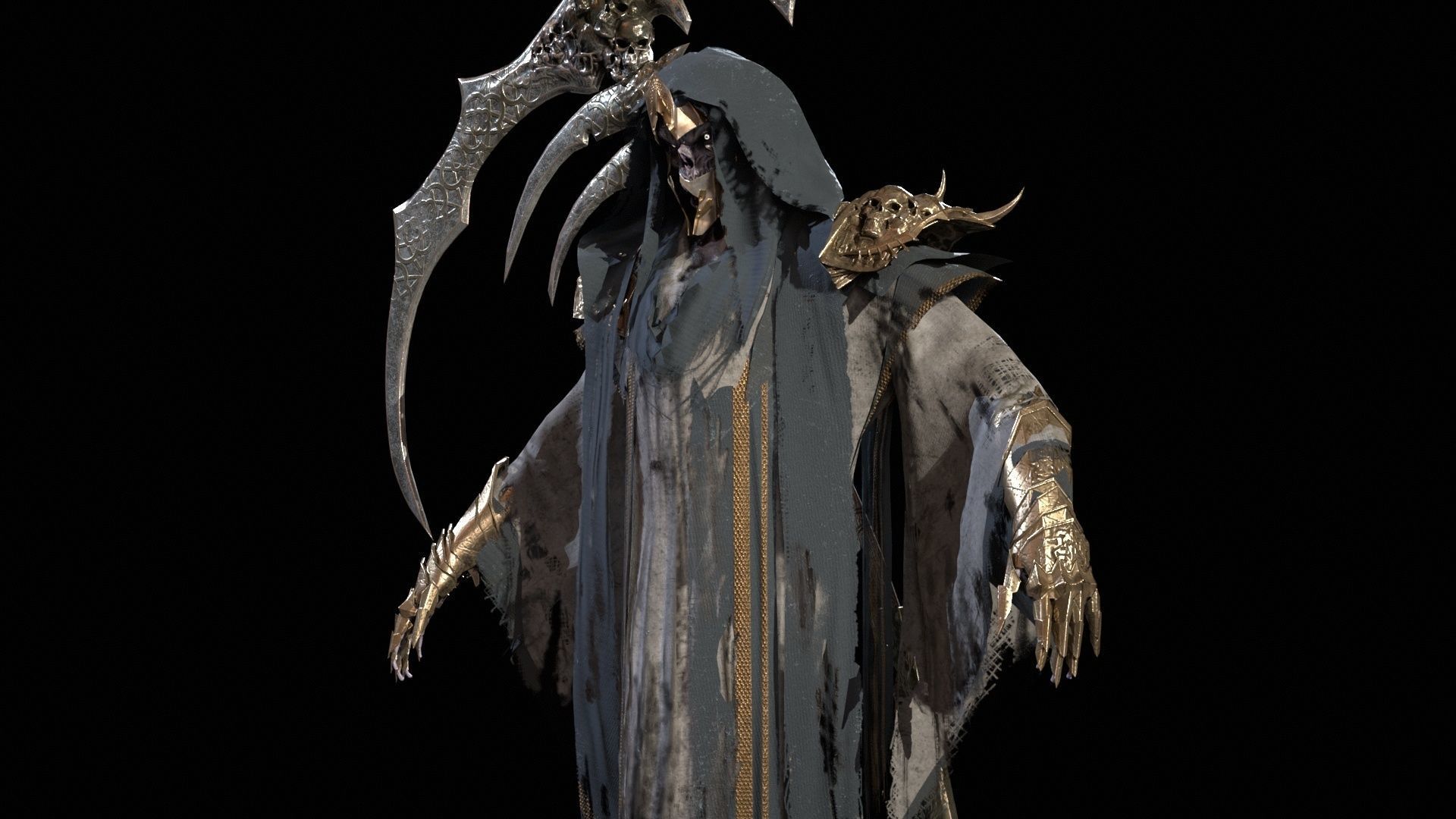 3D model Ripper ghost VR / AR / low-poly | CGTrader