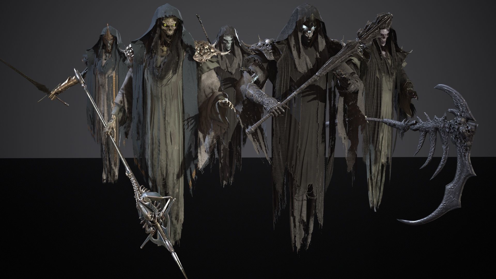 3D model Ripper ghost VR / AR / low-poly | CGTrader