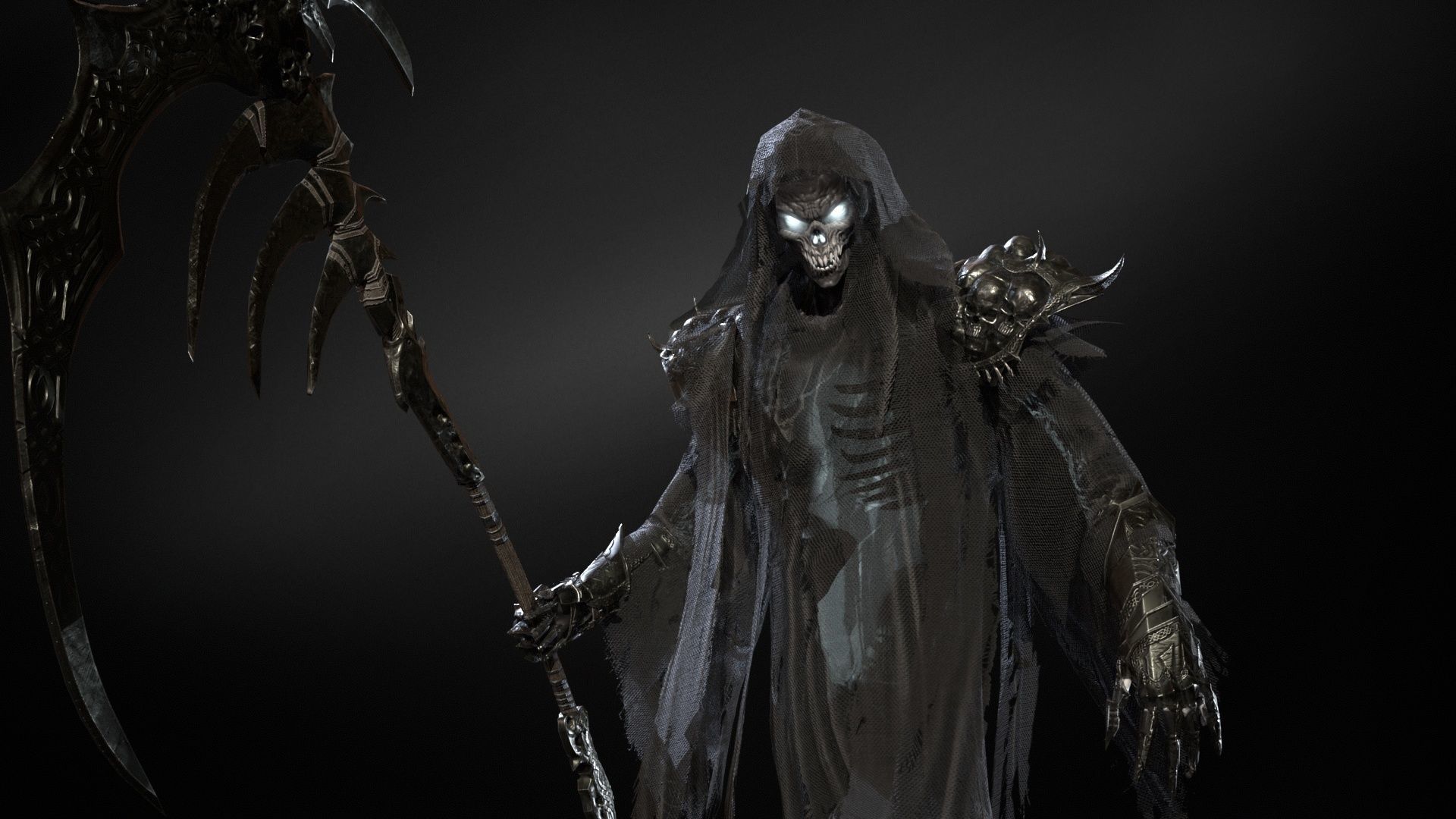 3D model Ripper ghost VR / AR / low-poly | CGTrader