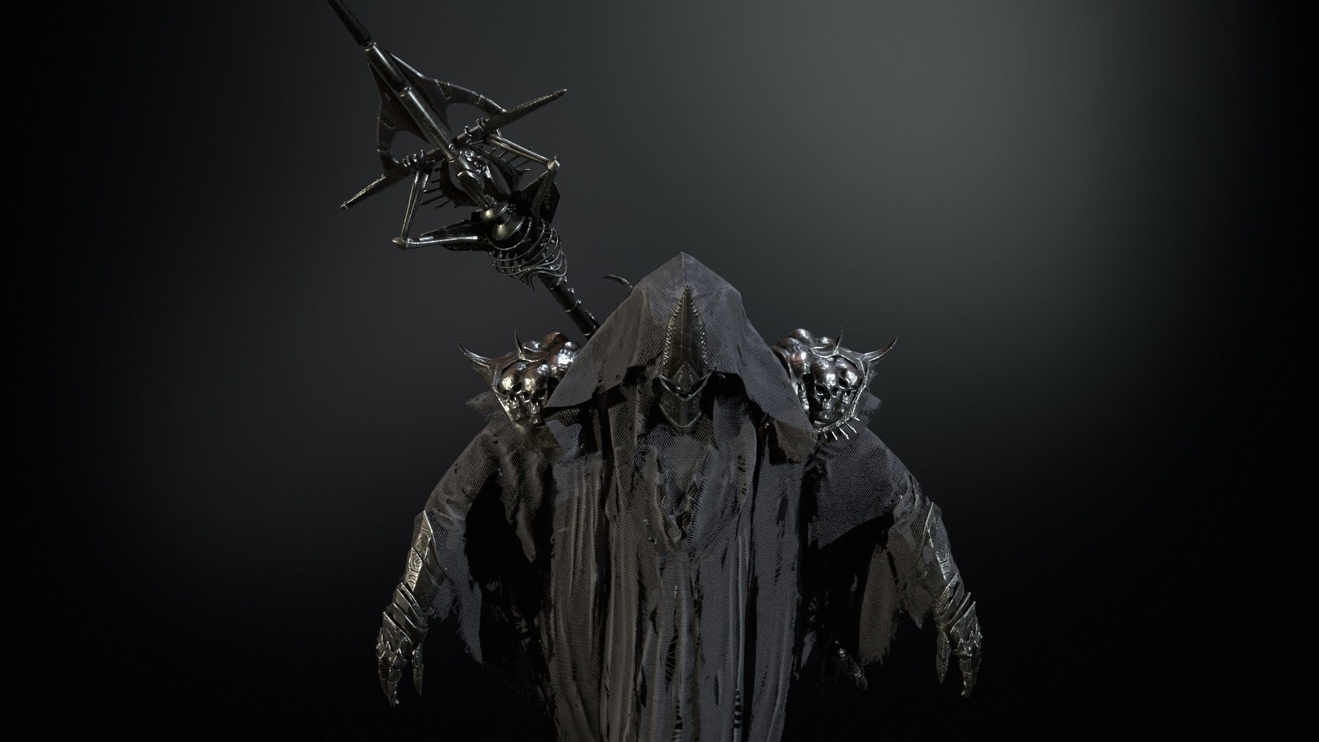 3D model Ripper ghost VR / AR / low-poly | CGTrader