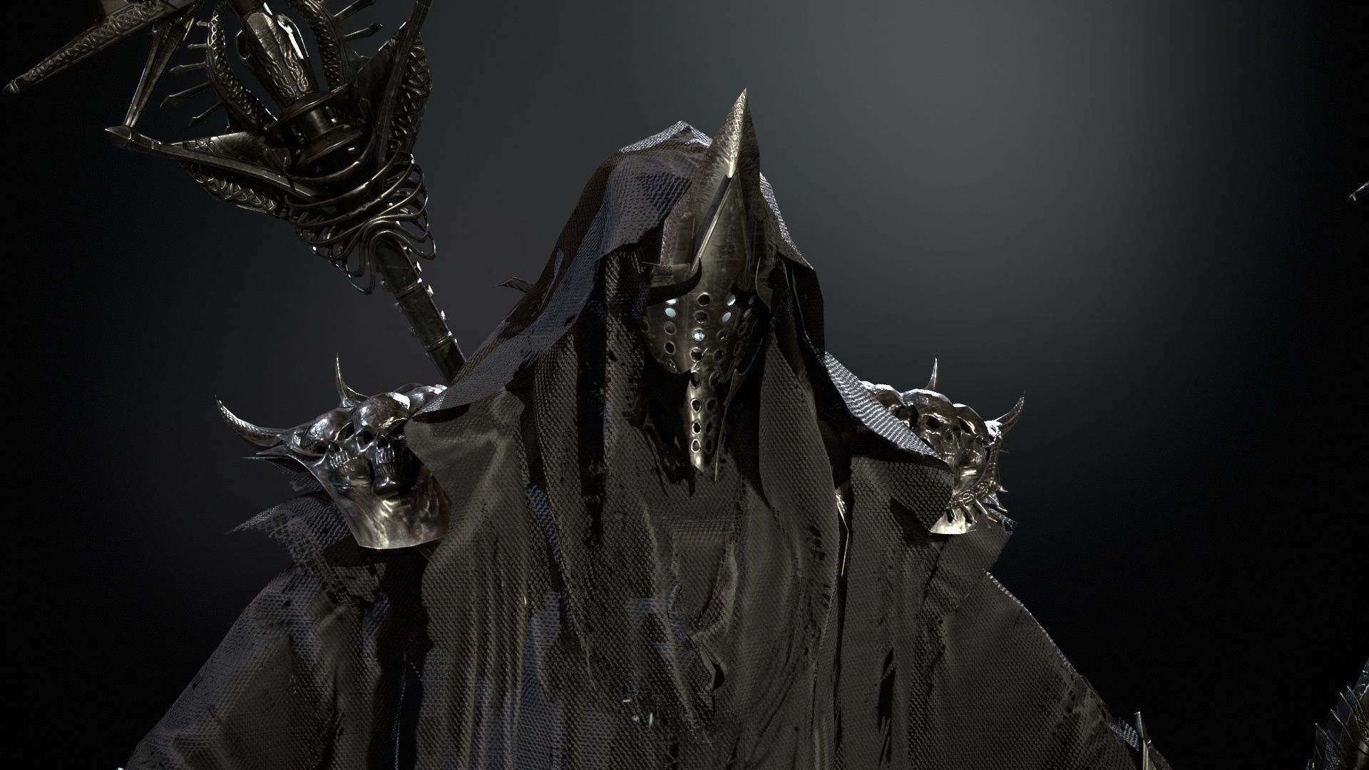 3D model Ripper ghost VR / AR / low-poly | CGTrader