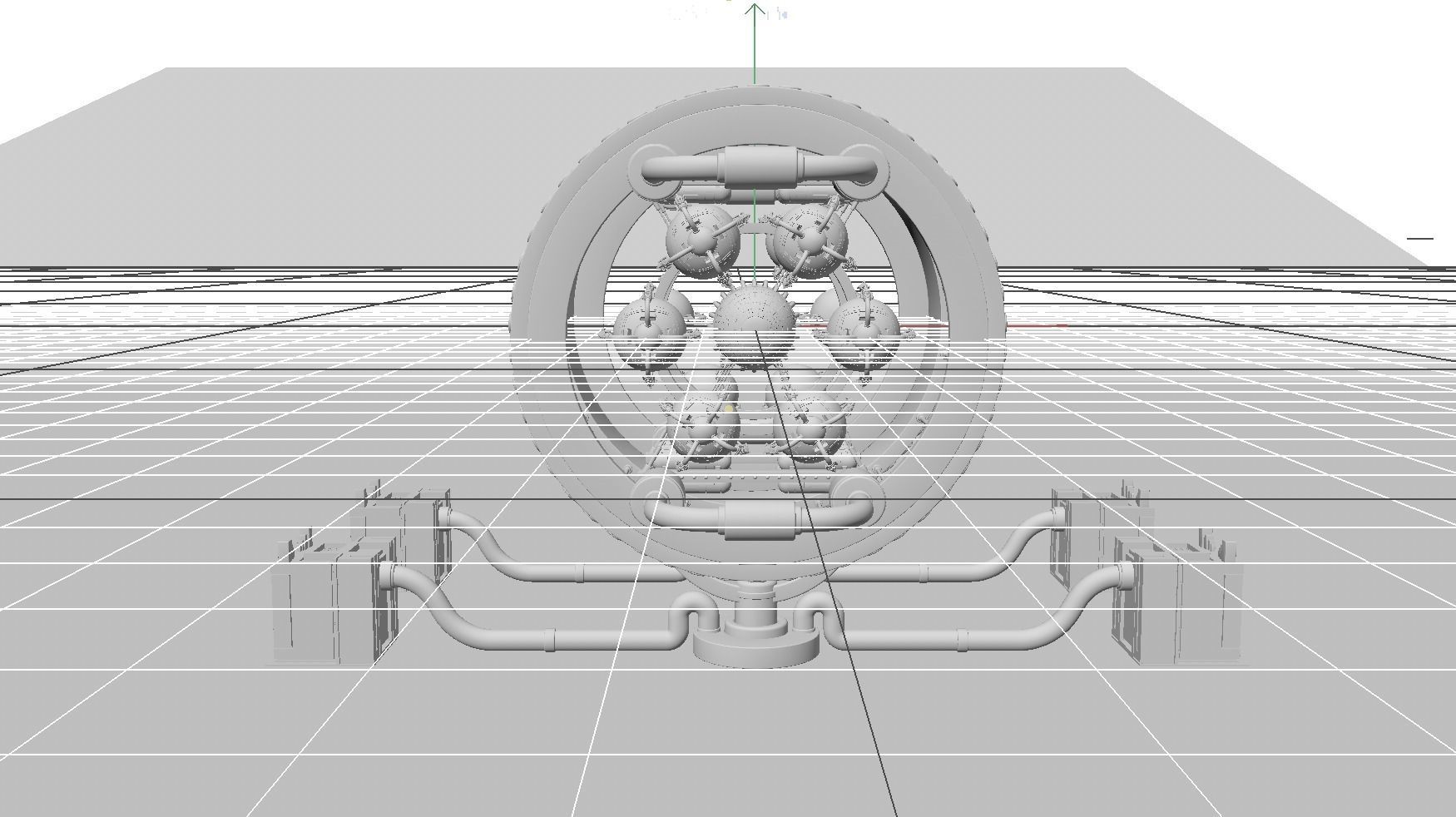 Mechanical wheel 3D model | CGTrader