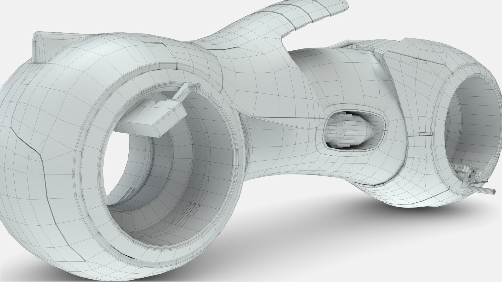 3D model Tron Legacy Lightcycle VR / AR / low-poly | CGTrader