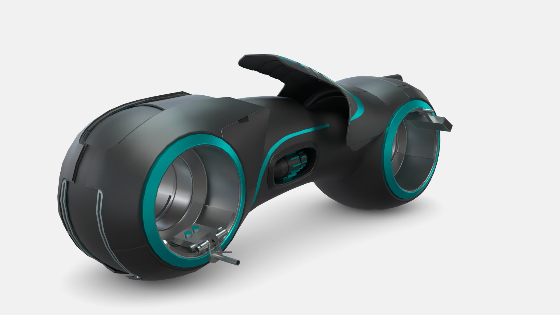 3D model Tron Legacy Lightcycle VR / AR / low-poly | CGTrader