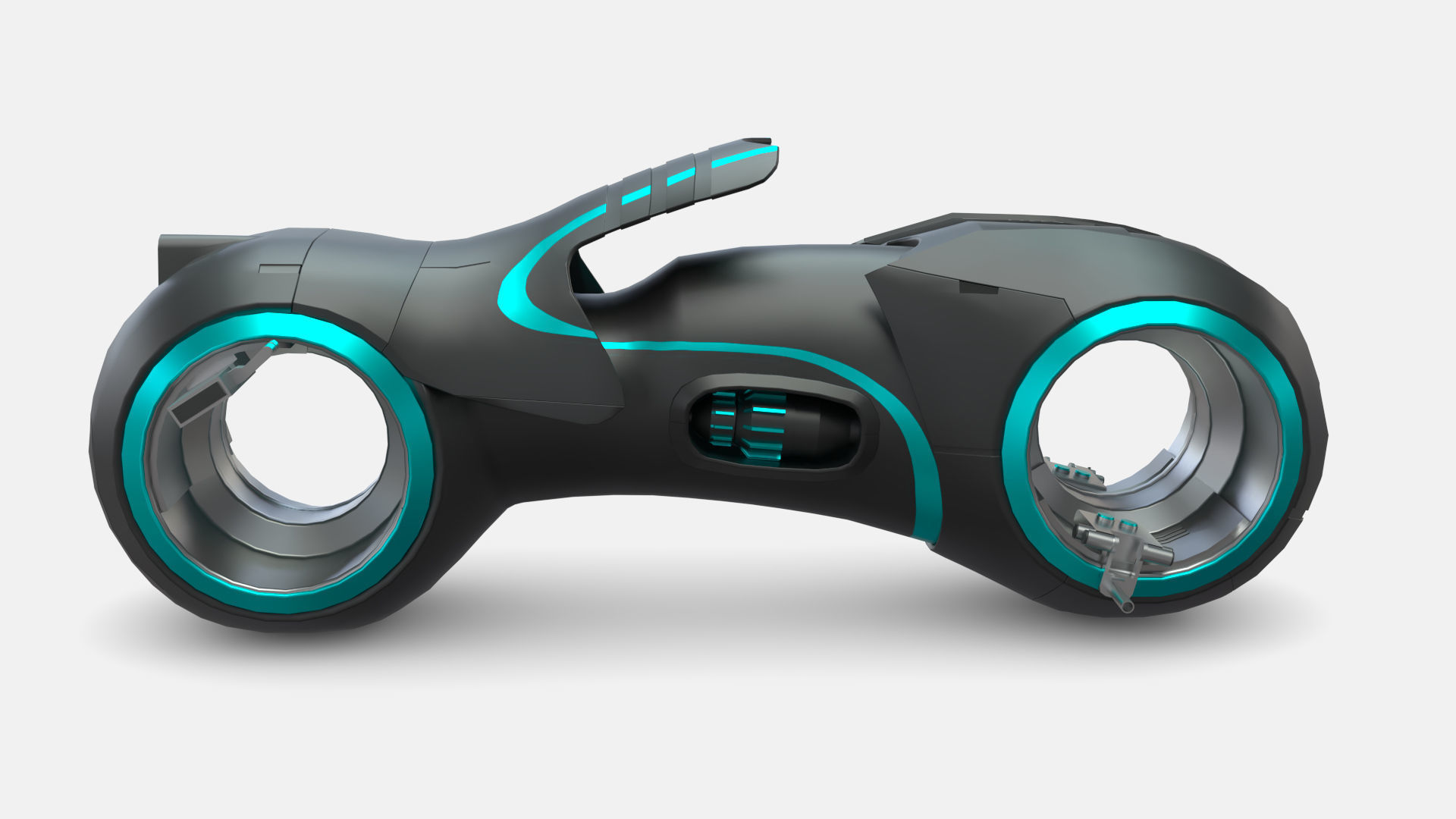 3D model Tron Legacy Lightcycle VR / AR / low-poly | CGTrader