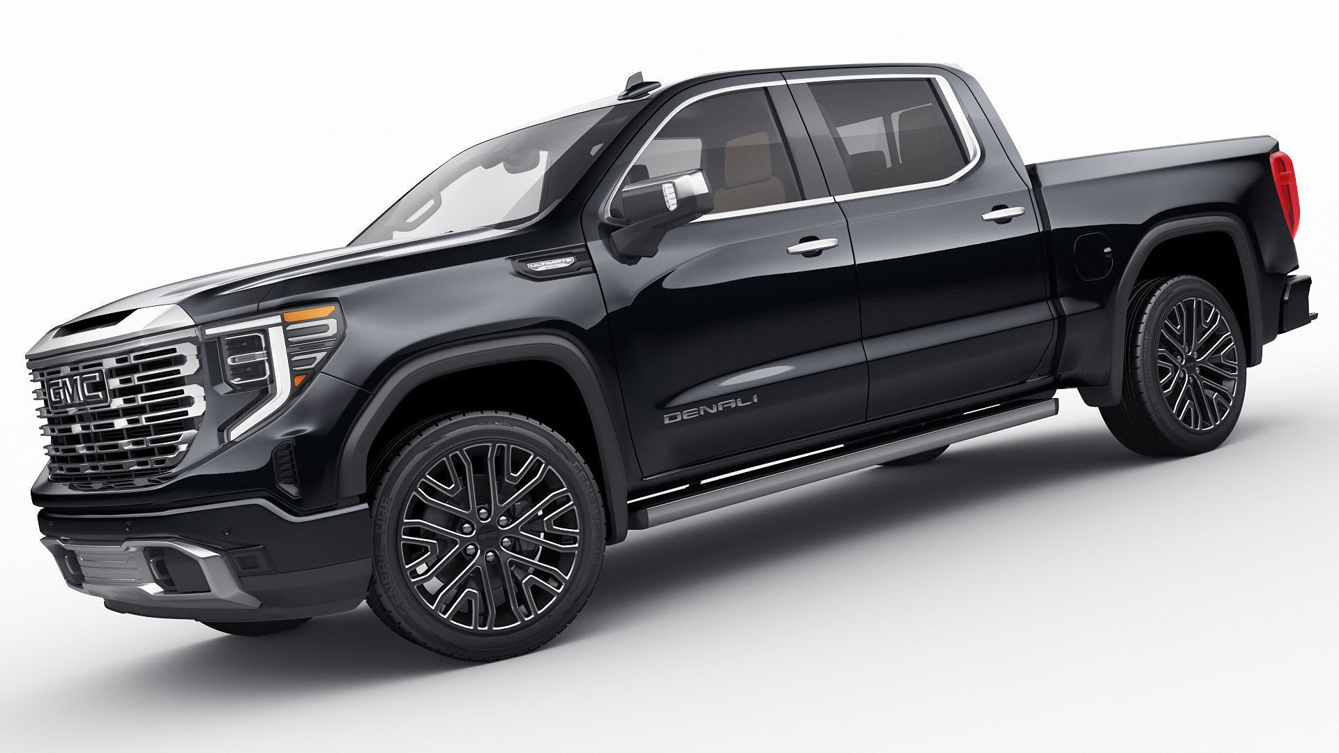 Pick-up Truck Sierra Denali 2022 3D model | CGTrader